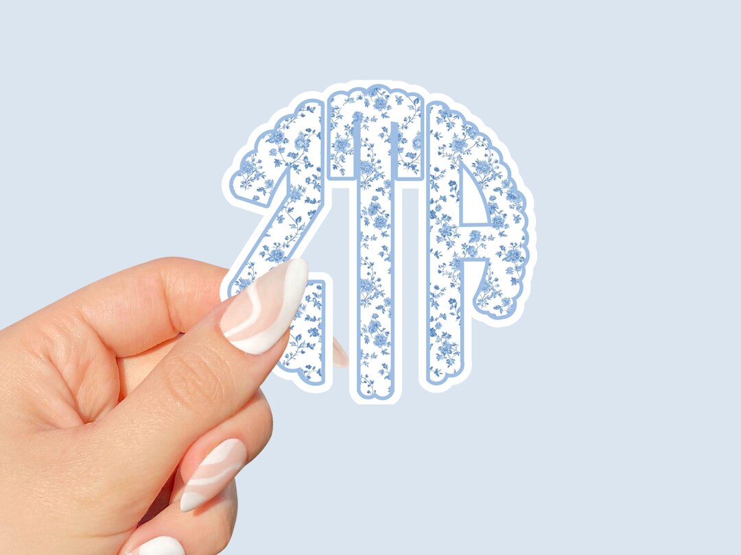 Zeta Tau Alpha Sticker - Vinyl Sticker - Love Fancy Shabby - ZTA ...