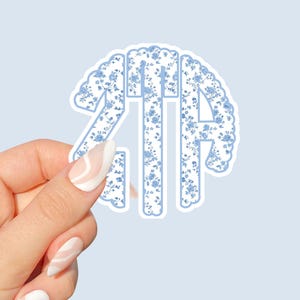 Zeta Tau Alpha Sticker - Vinyl Sticker - Love Fancy Shabby - ZTA ...