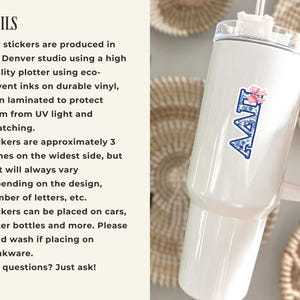 Alpha Delta Pi - Sticker - Chinoiserie With Pink Bow - ADPI Sticker ...