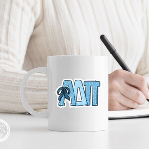 Alpha Delta Pi Sticker Vinyl Sticker Bow Sorority Sticker ADPI Sticker ...