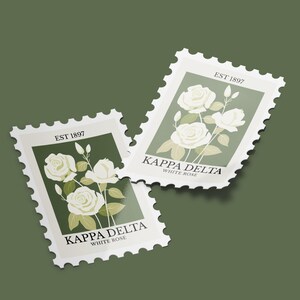 Flower Stamp Sticker - KD Design - Perfect for Kappa Delta Sisters ...