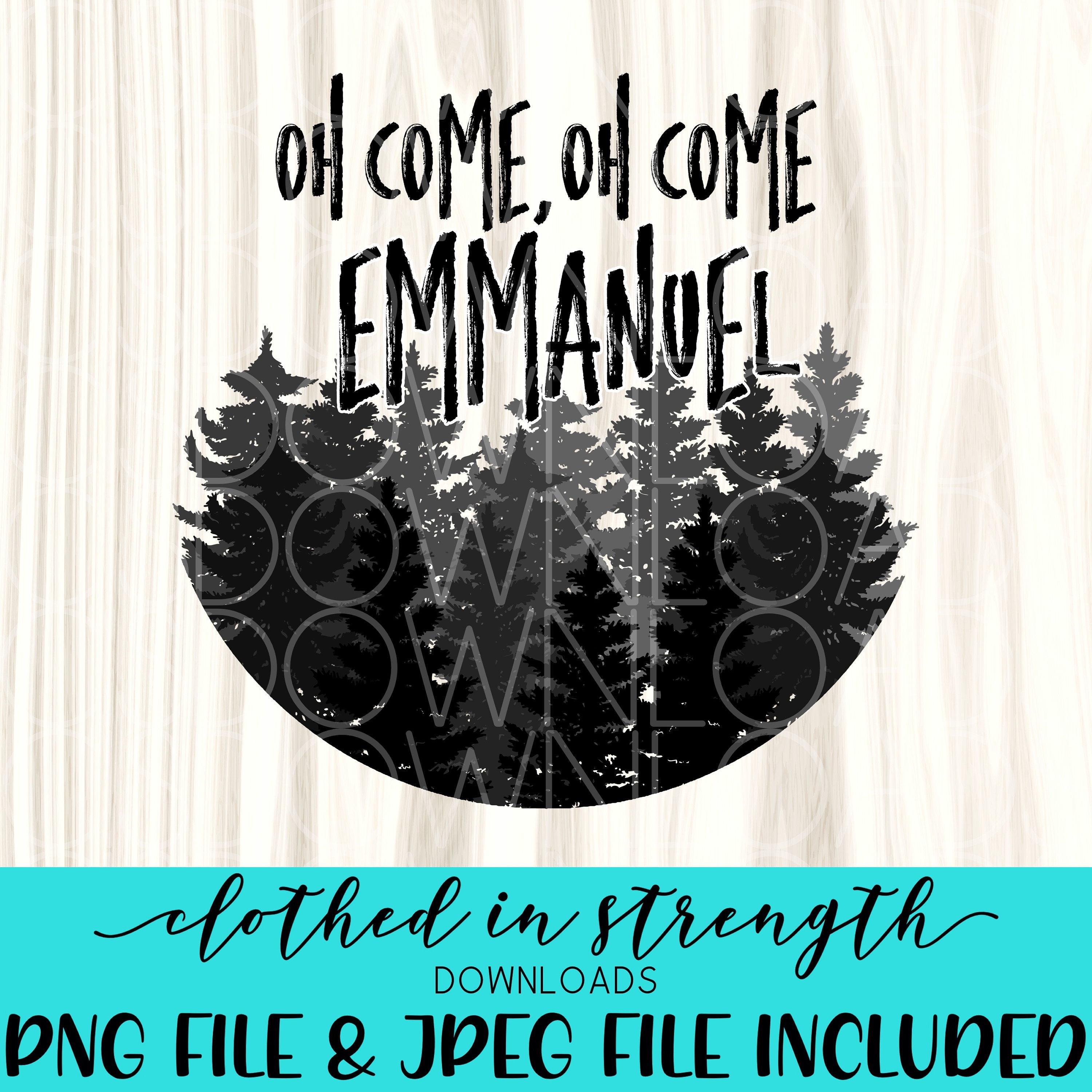 O Come O Come Emmanuel Clip Art