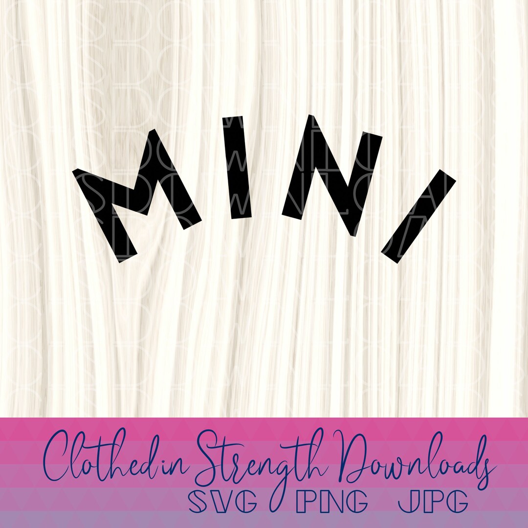 Mini PNG File Mini Me Download Digital Download Mini File - Etsy