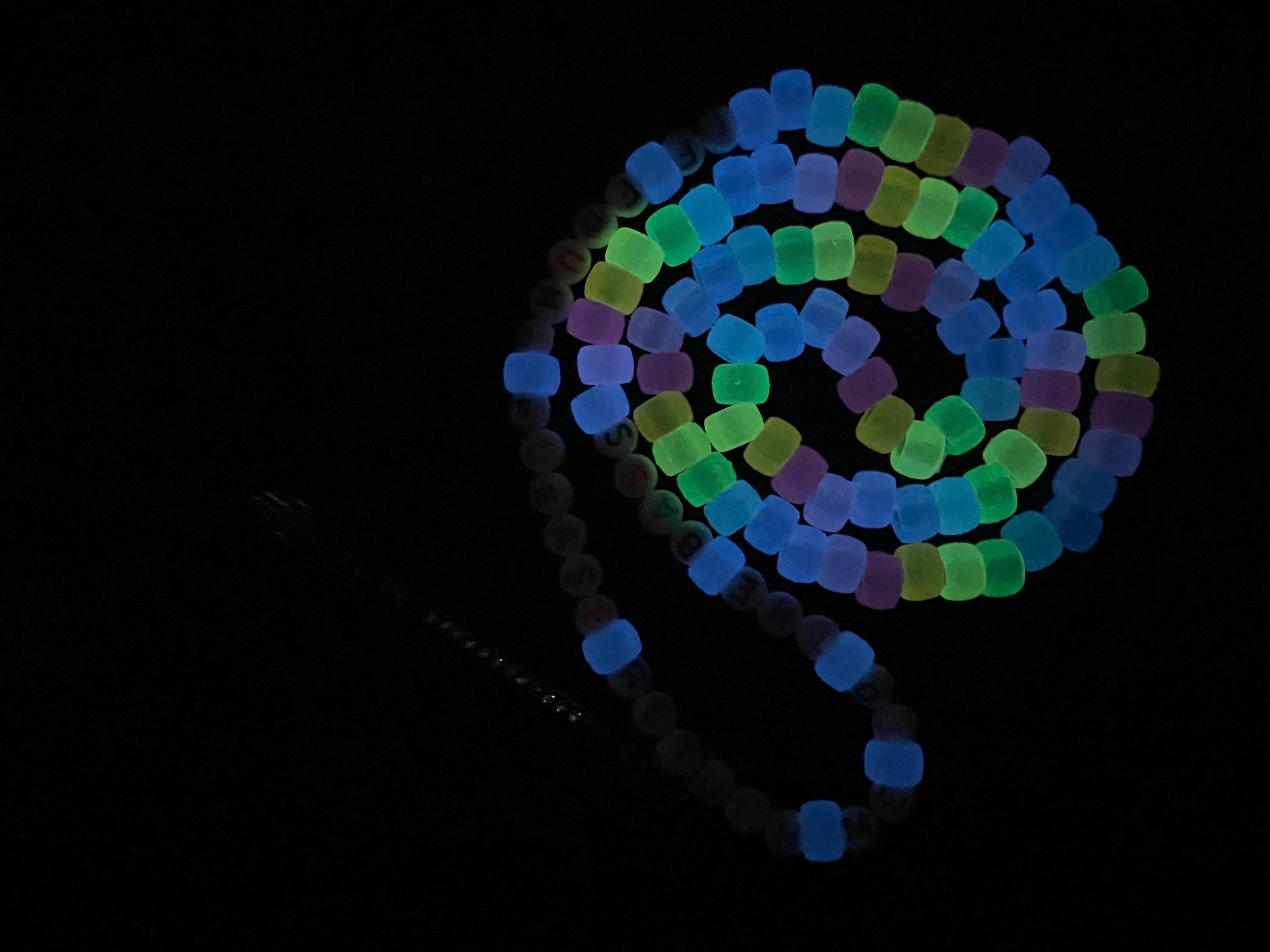 Mini Spoon Shovel Rave Skull Glow in the Dark Blacklight Kandi Festival ...