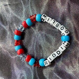 VARIETY Perler Charm Kandi Rave Festival Bracelets Pony Beads Trading ...