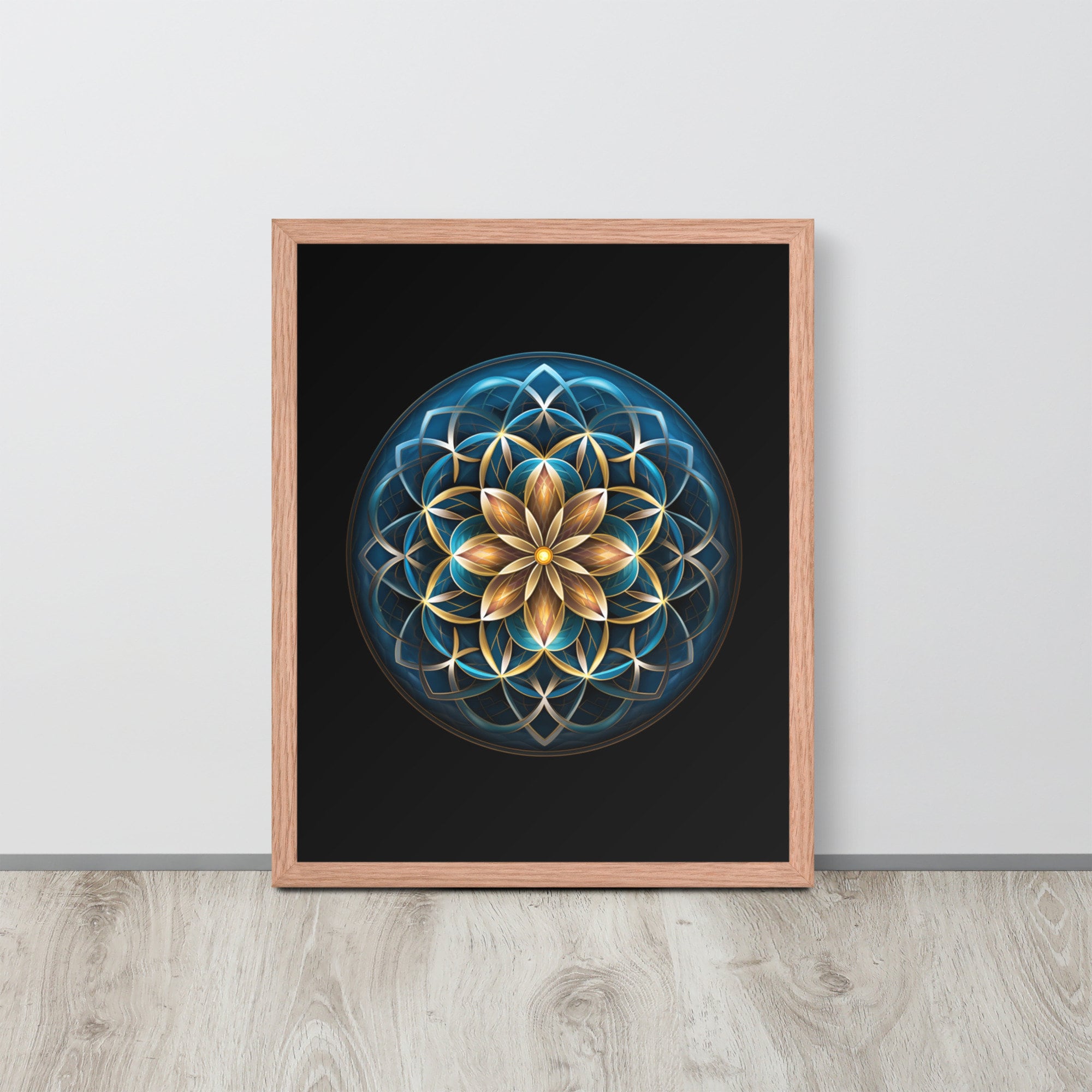 Circle Flower of Life Design - Etsy