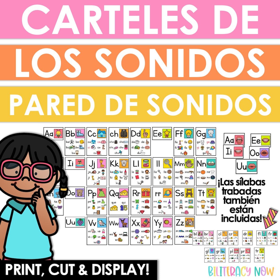 Pared De Sonidos | Spanish Sound Wall | Muro De Sonidos | Spanish ...