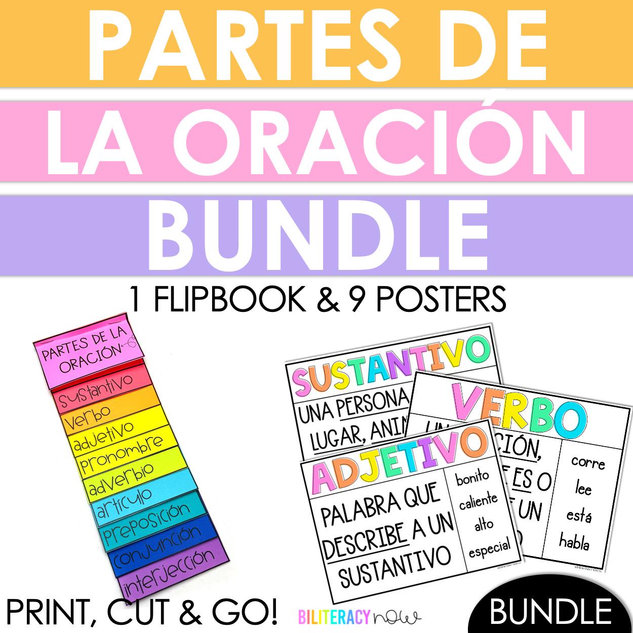 Paquete de libros desplegables y pósteres sobre las partes de la ...
