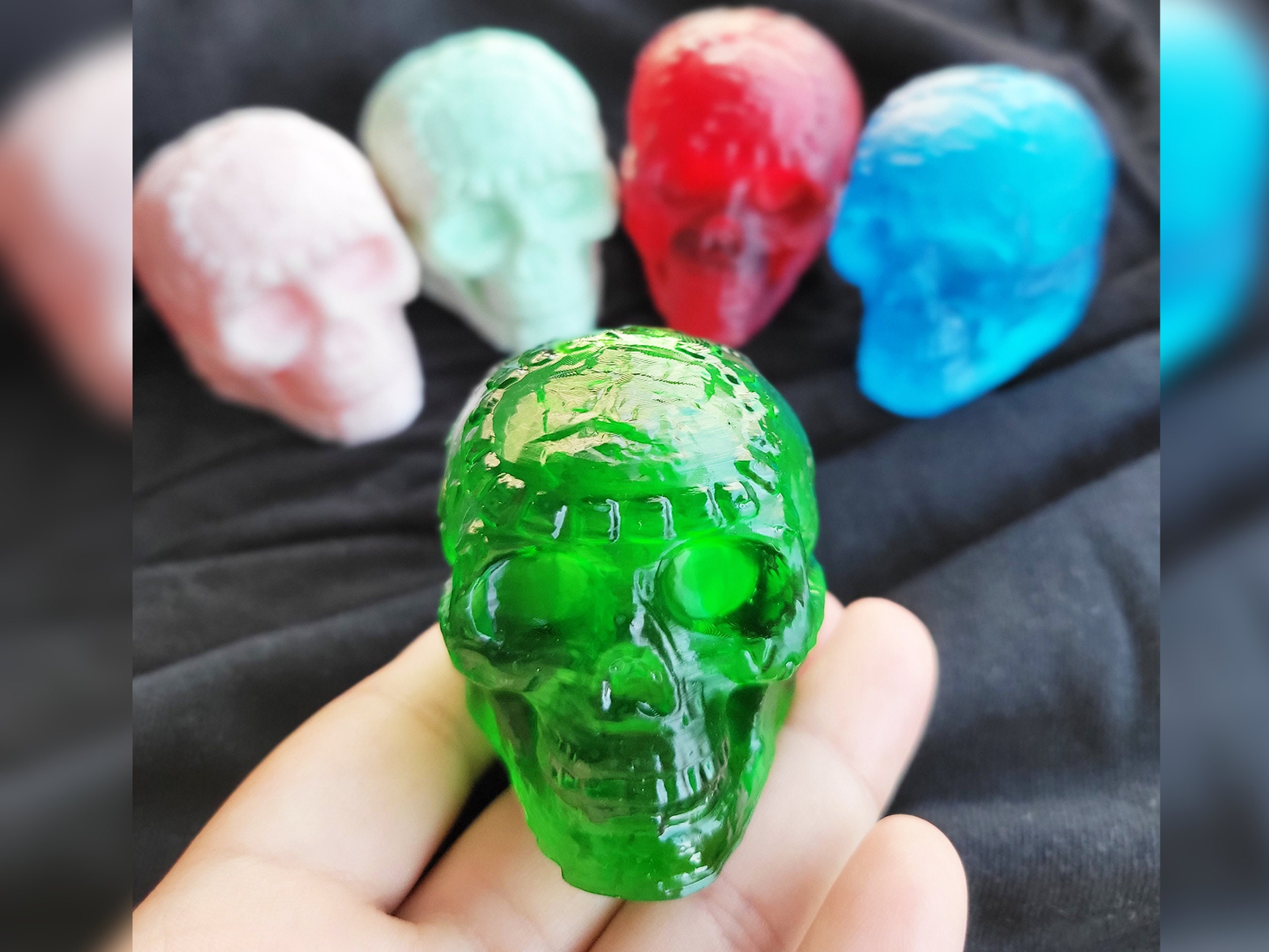 Resin Mayan Death Whistle EXTREMELY LOUD Skull Instrument tabletop ...