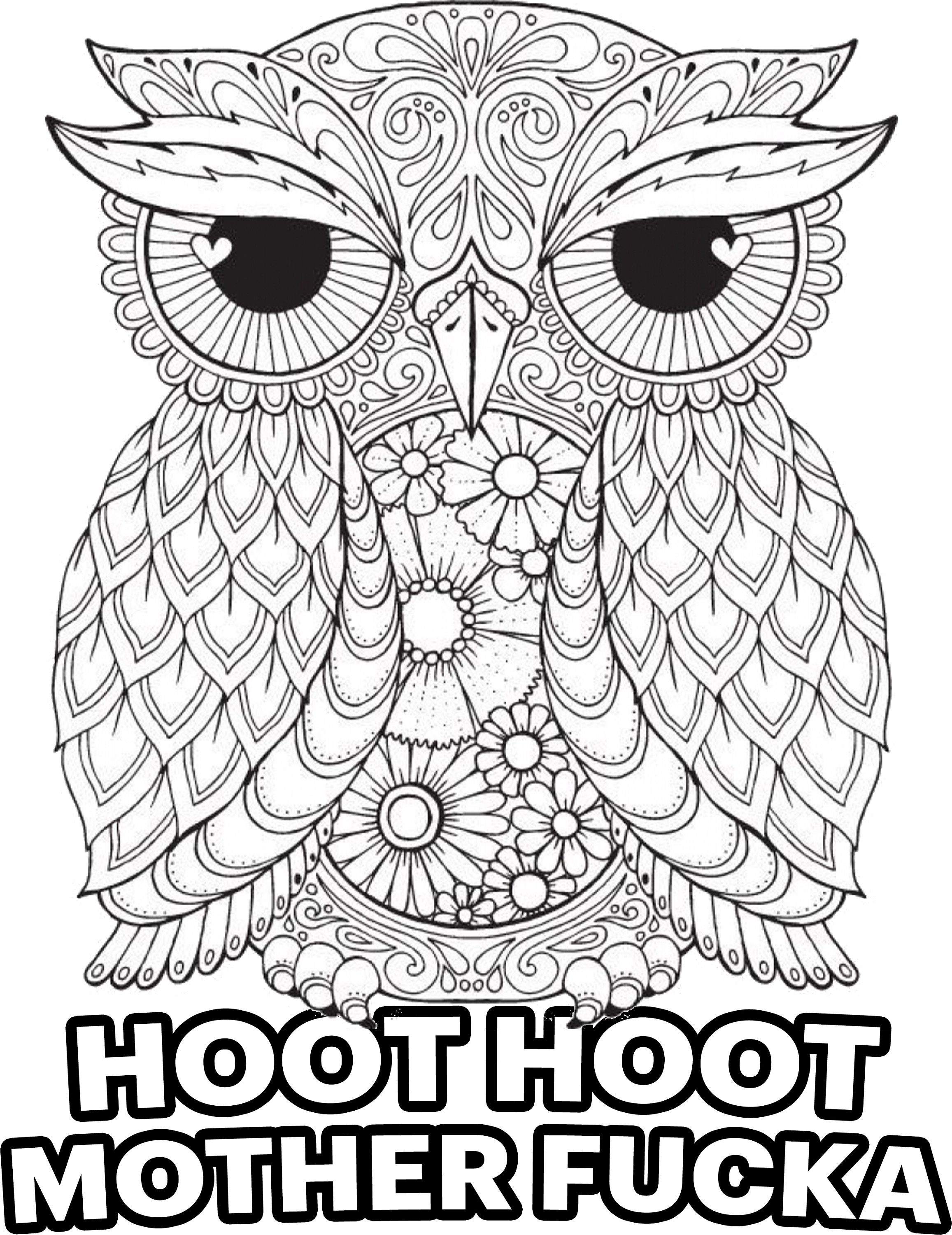 Adult Coloring Book pages Funny quotes 10 different | Etsy