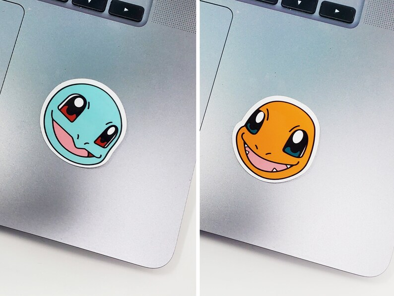 Pokemon Stickers, Water-resistant Sticker, Laptop Sticker, Cute ...