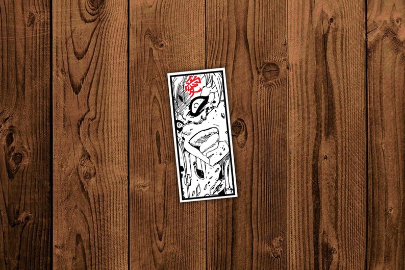 Naruto Manga Stickers, Water Resistant, Naruto, Rock Lee, Gaara ...