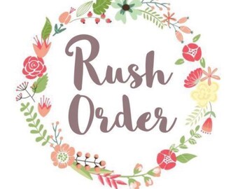 Rush My Order Upgrade Jump the Queue Guaranteed Faster - Etsy