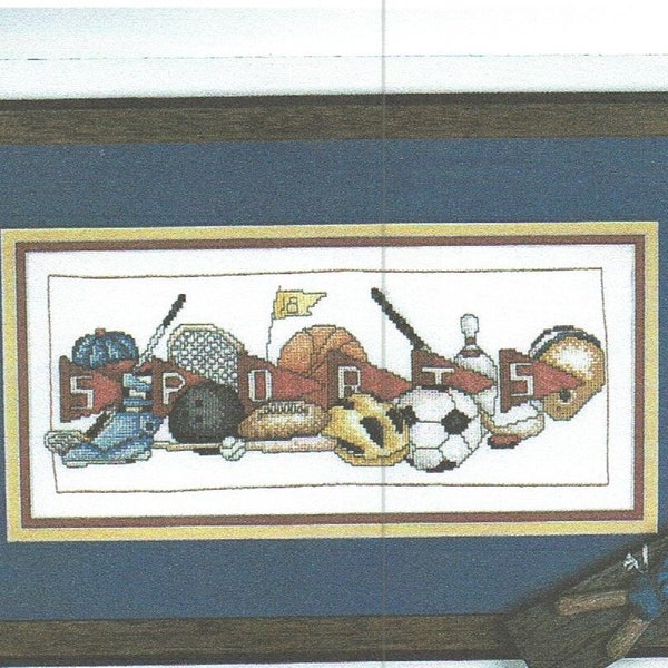 Sports Cross Stitch - Etsy