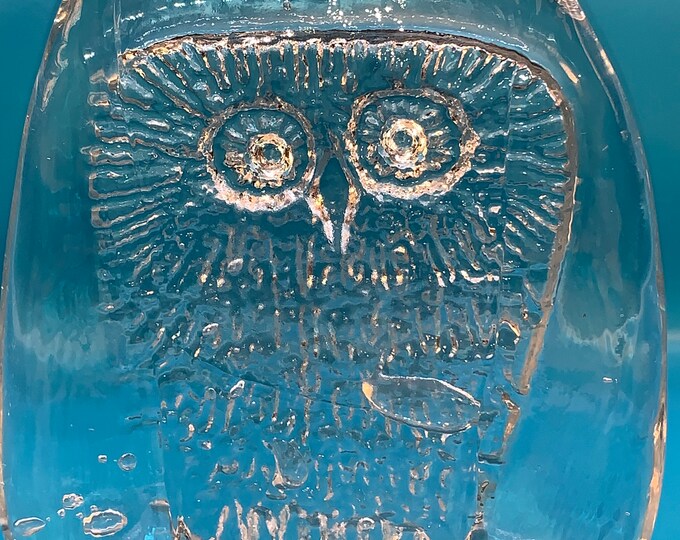 Mid Century Don Shepherd Blenko Owl - Etsy