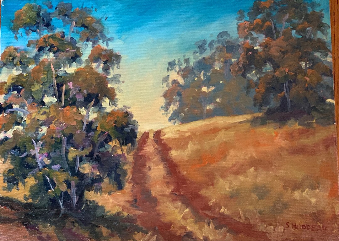 Steven Guy Bilodeau Original Oil Painting eucalyptus - Etsy
