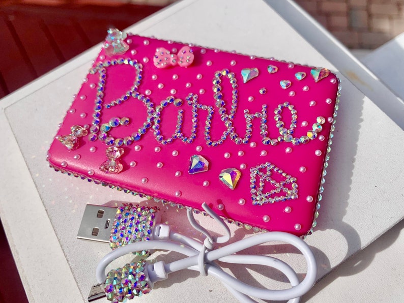 Bling Hot Pink Powerbank - Etsy
