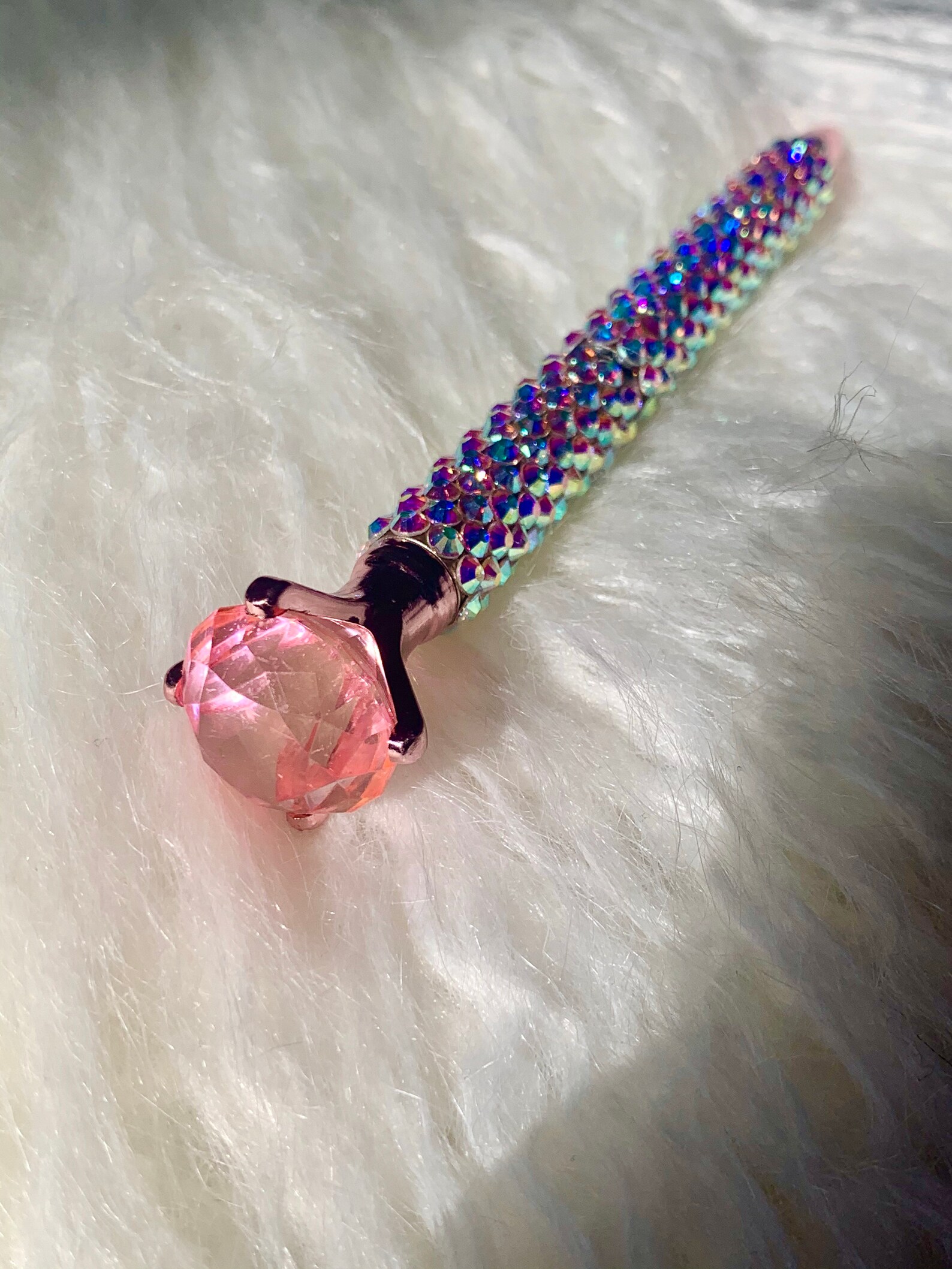 Light Pink Diamond Rhinestone Pen - Etsy
