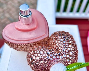 Bling Broken Heart Perfume Bottle - Etsy