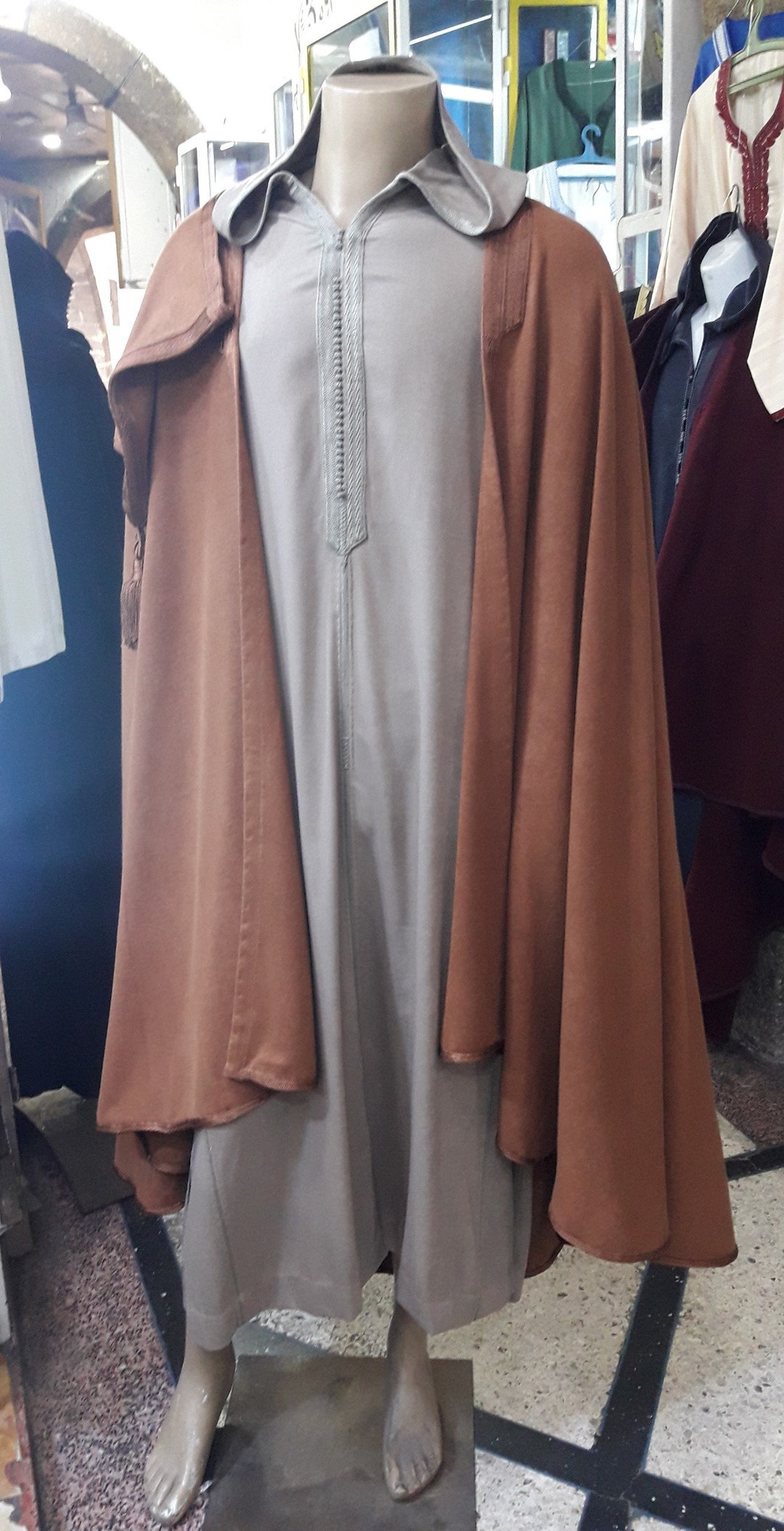 Moroccan Djellaba Clothes Winter 30% off Wool Mix Luxury Thick Winter ...