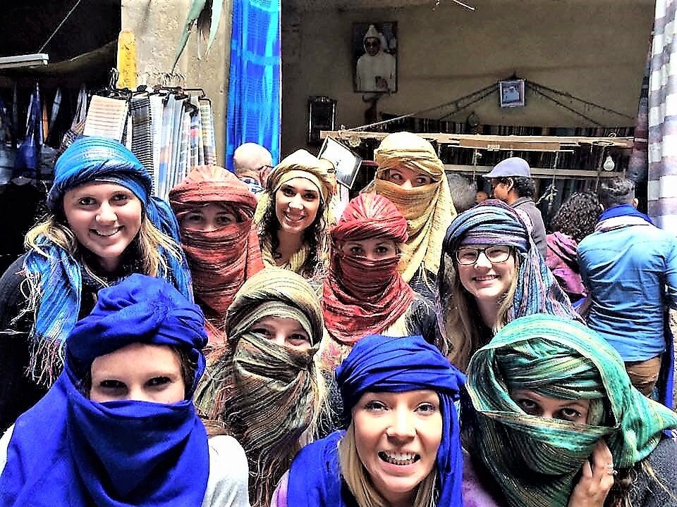 Moroccan Berber Tuareg Scarf Long Handmade Ethnic Turban Unisex Adult ...