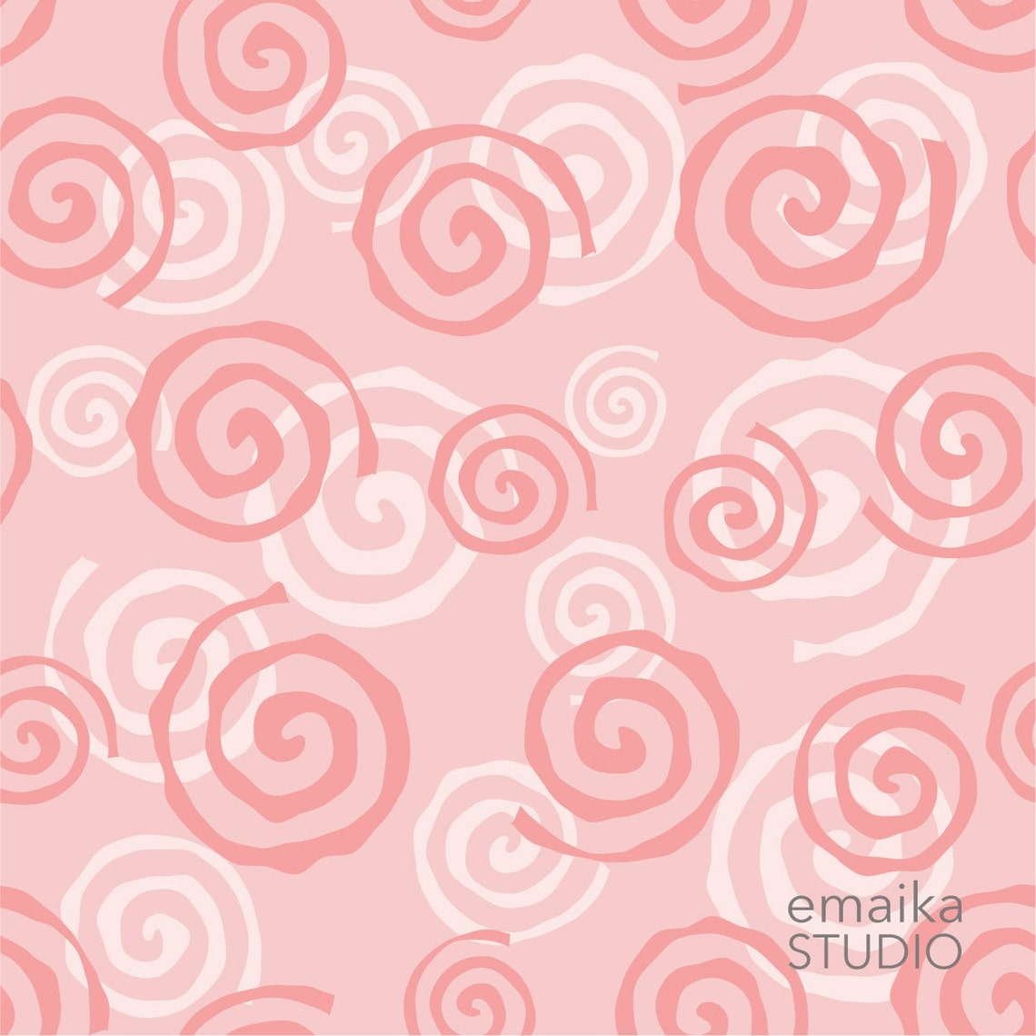 Swirl Repeat Pattern Design, Geometric Seamless Pattern, Wallpaper ...