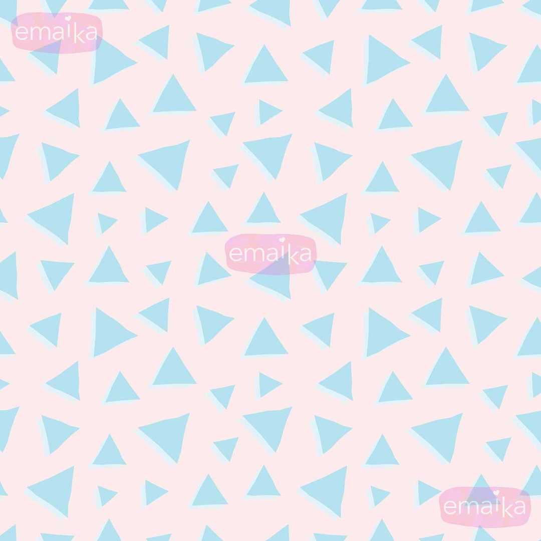 Triangles Repeat Pattern, Geometric Seamless Design, Textiles, Fashion ...