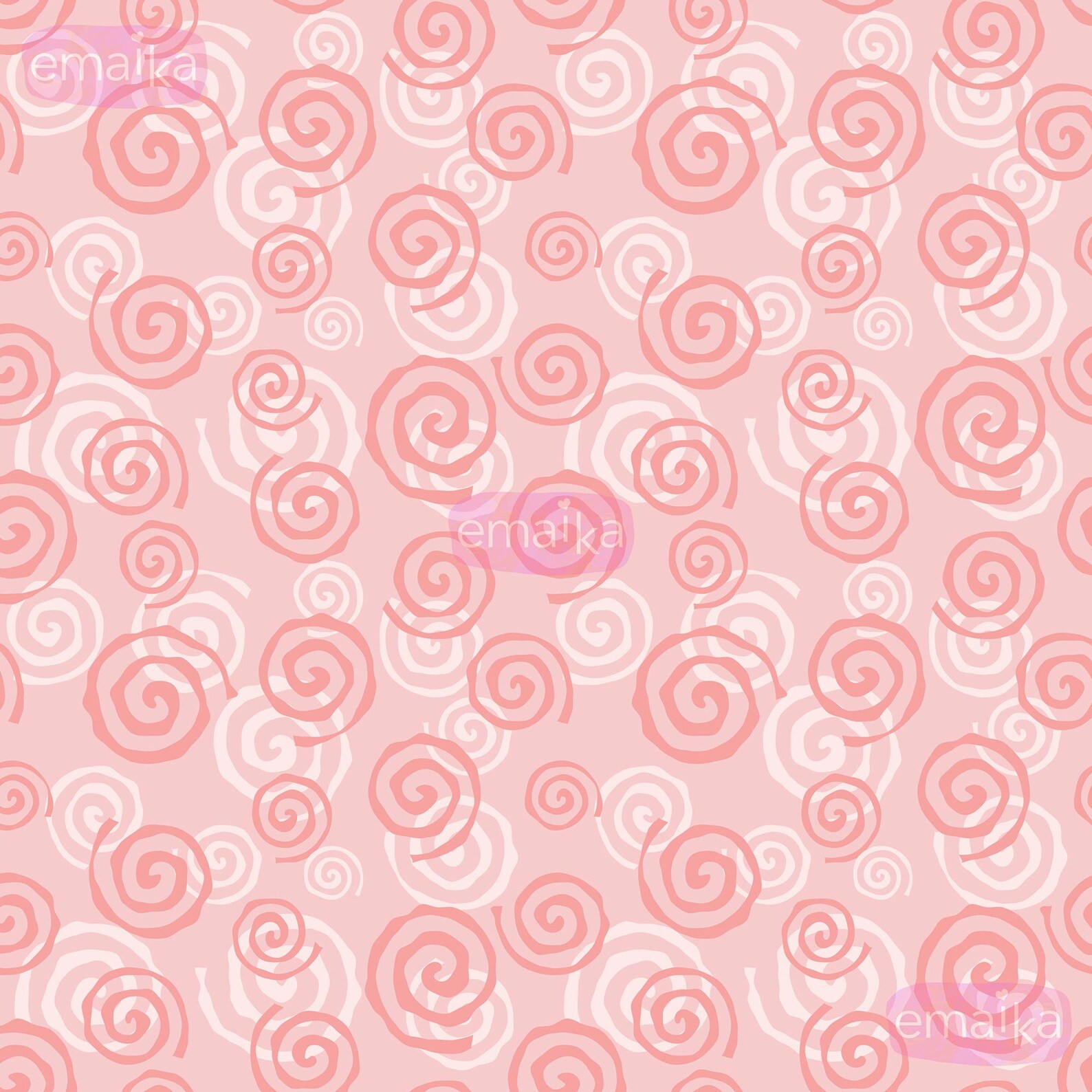 Swirl Repeat Pattern Design, Geometric Seamless Pattern, Wallpaper ...