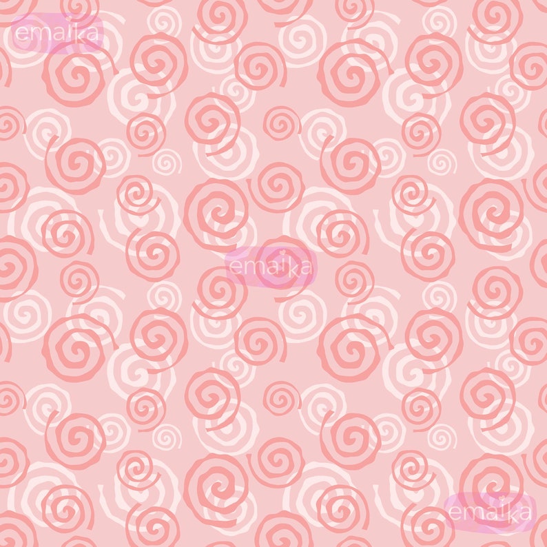 Swirl Repeat Pattern Design, Geometric Seamless Pattern, Wallpaper ...