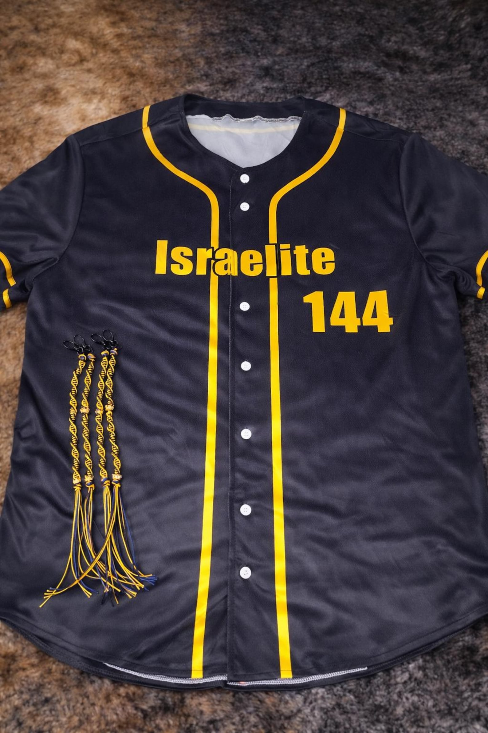 Hebrew Israelite 144 Baseball Jersey | Unisex Faith Apparel - Etsy