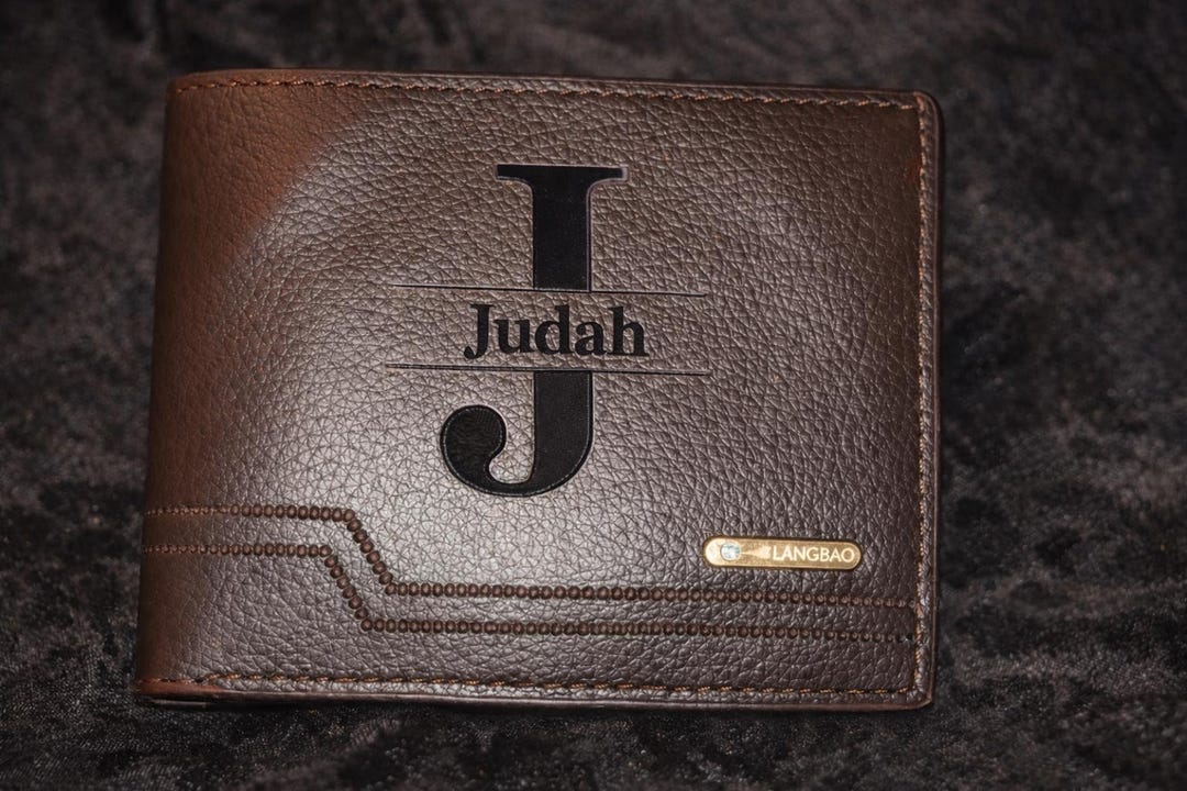 Judah Tribe Brown Leather Wallet • Hebrew Israelite Gift - Etsy