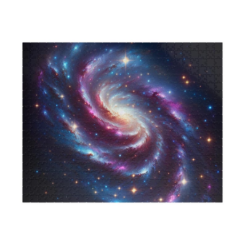 Cosmic Galaxy Puzzle, Space Jigsaw for Astronomy Lovers, Family Game ...