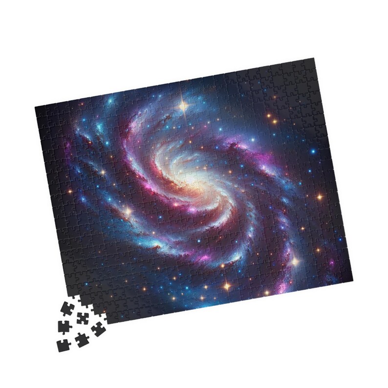 Cosmic Galaxy Puzzle, Space Jigsaw for Astronomy Lovers, Family Game ...
