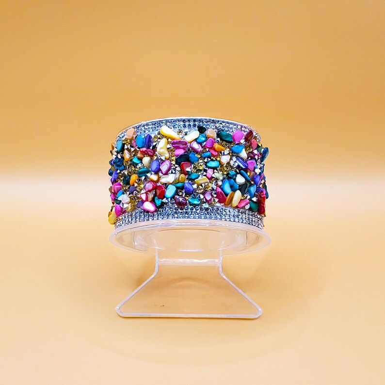 Bling- Captivating Plus- Cuff Bling Bracelet by Just Jewels Designs - Etsy