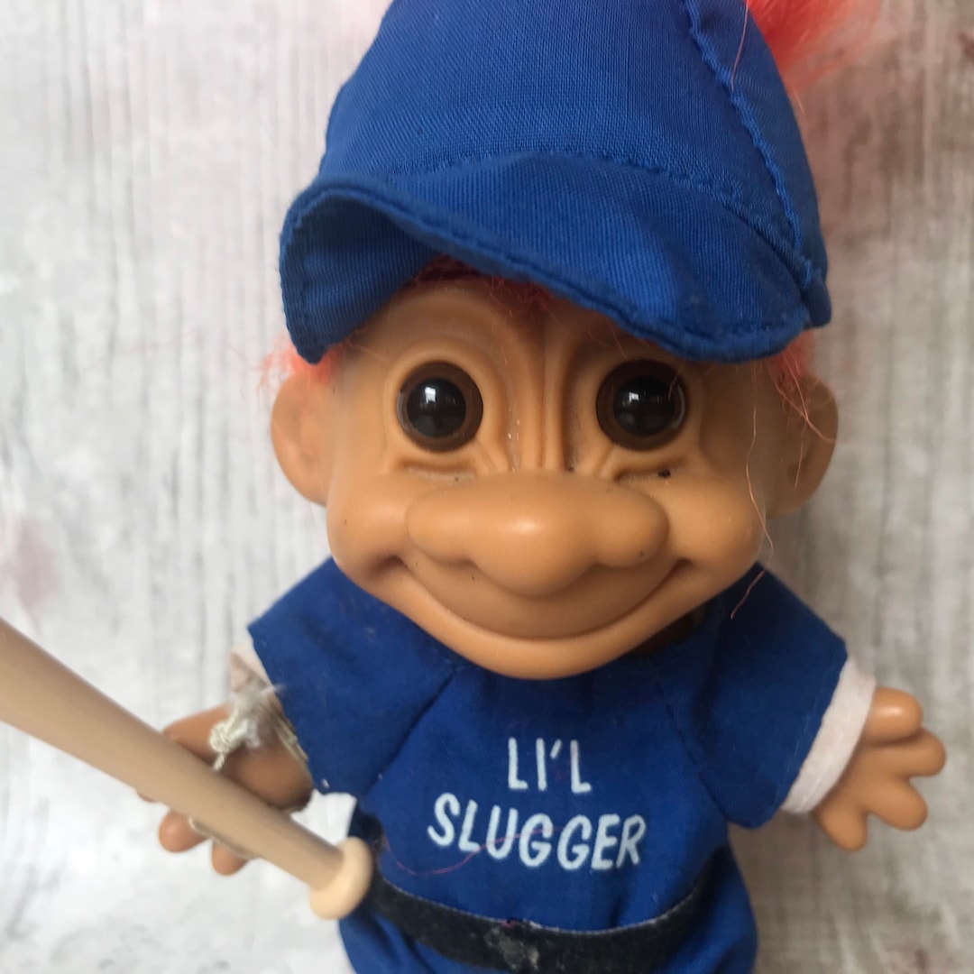 Vintage Troll Russ Troll Baseball Troll Russ Lil - Etsy