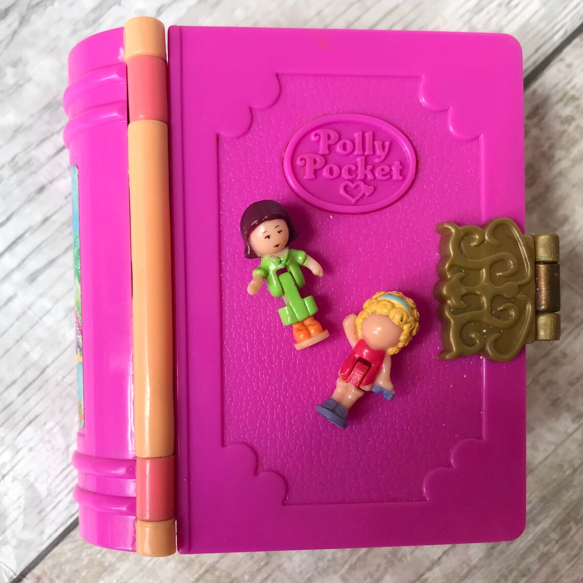 Vintage Polly Pocket Polly Pocket Book Glitter Island - Etsy UK