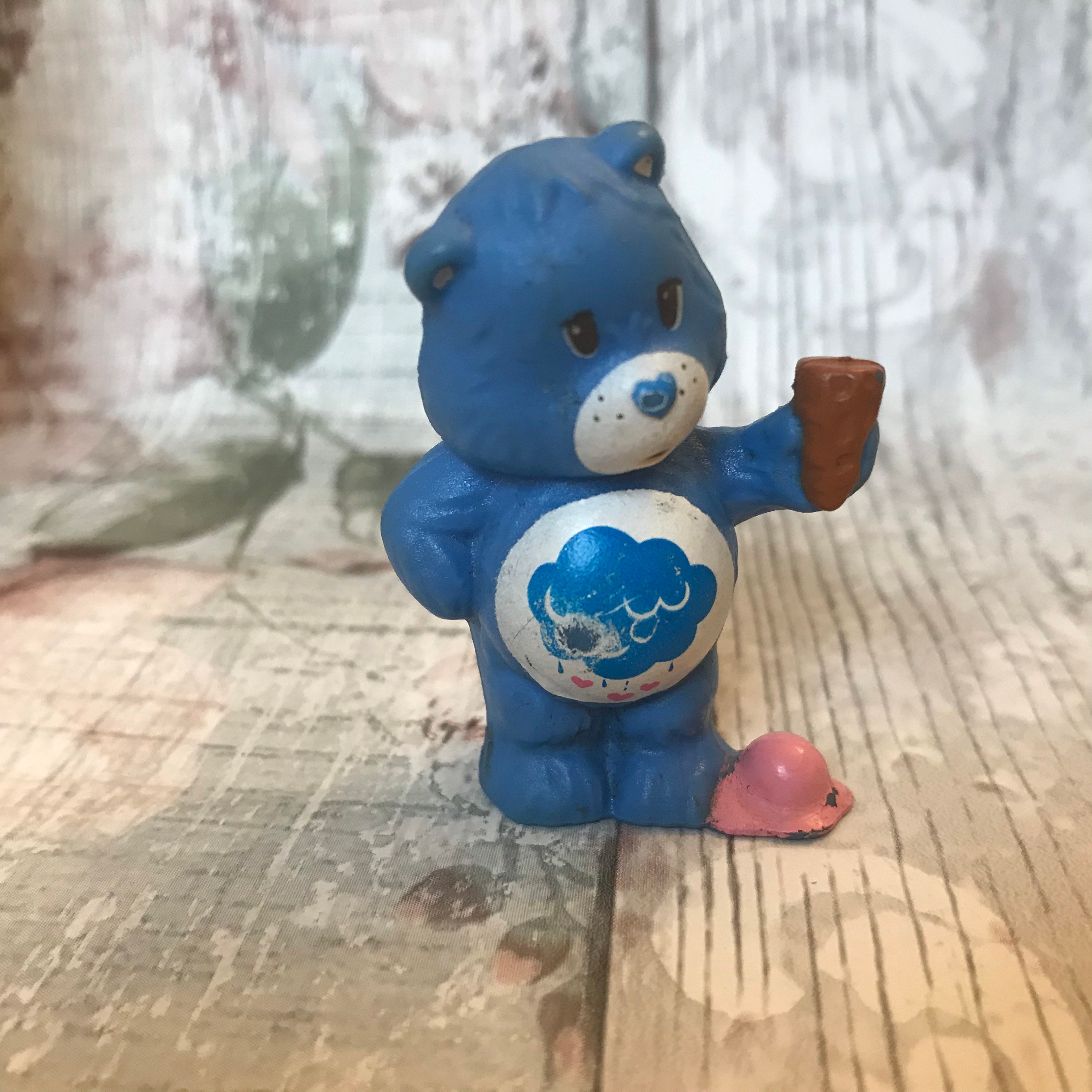 Vintage Grumpy Bear Care Bear figure 80s Care Bears toys | Etsy