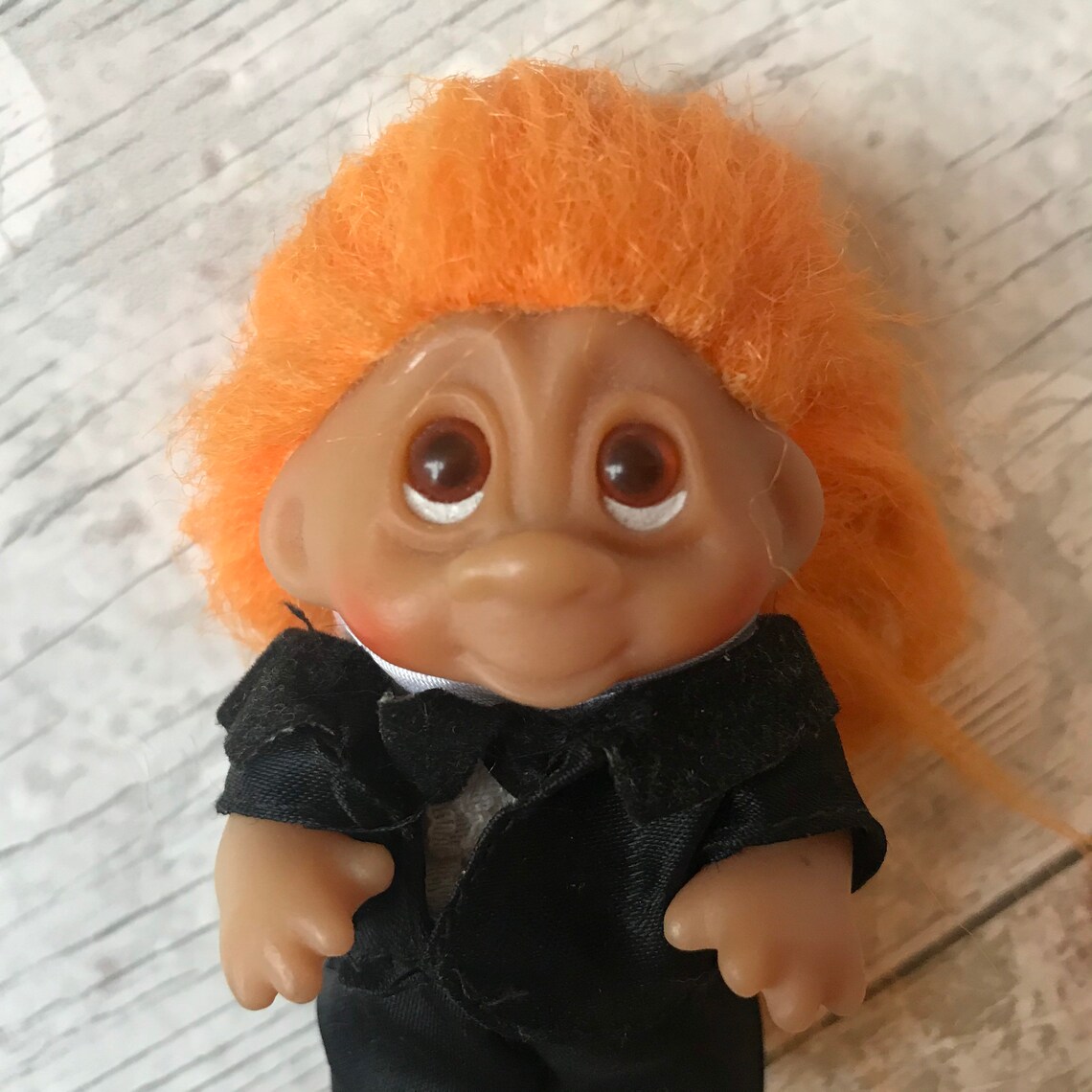 Dam troll doll Tuxedo Vintage Troll toys from the 80s | Etsy
