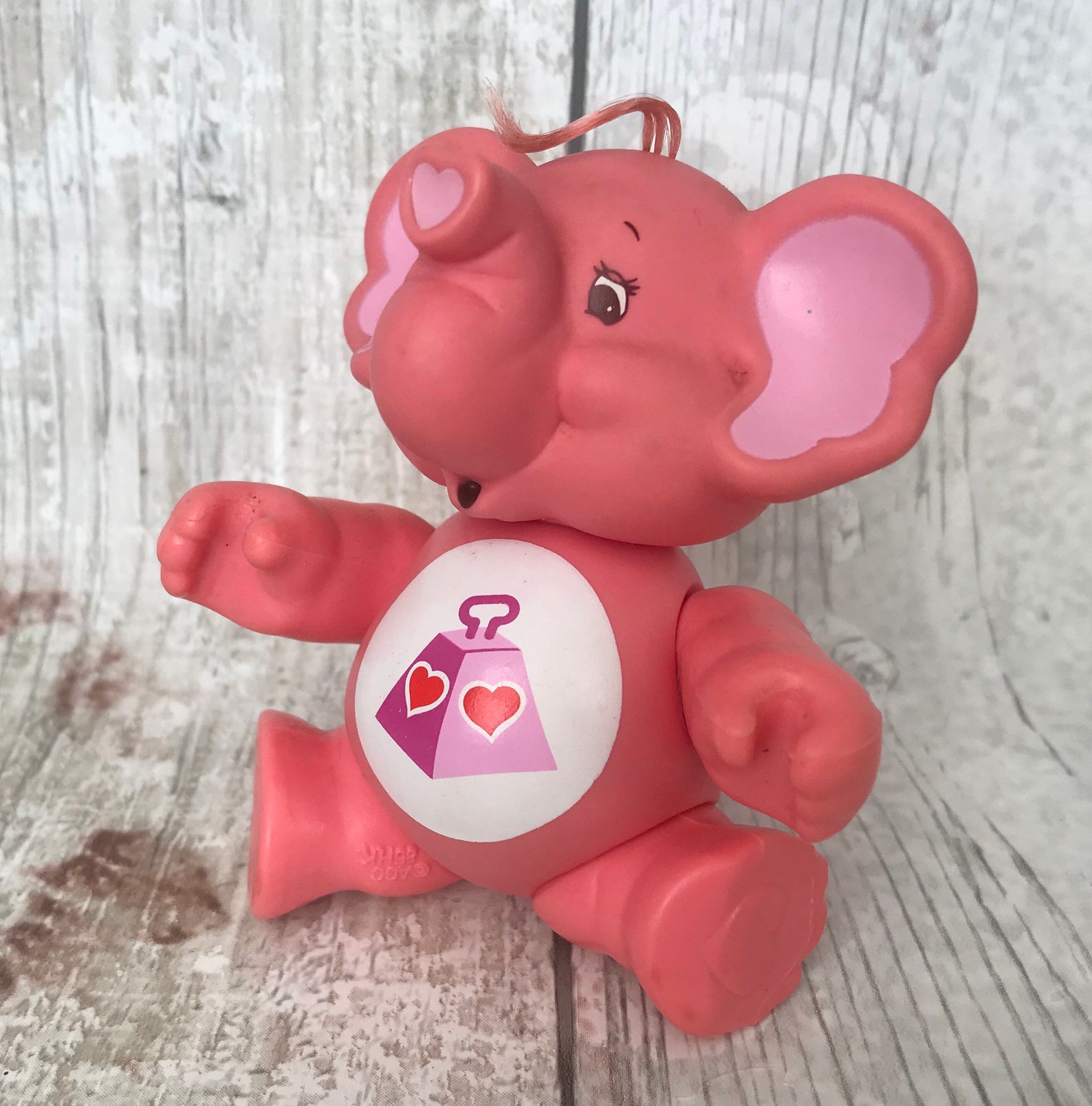 Lotsa Heart Care Bears Cousin Pink Elephant Care Bear Etsy