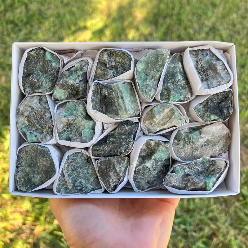 Natural Emerald - Etsy