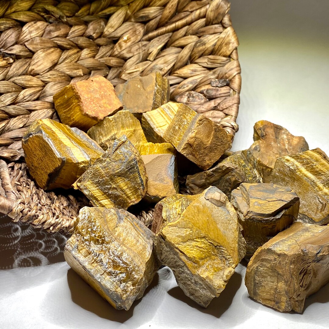 Raw Tigers Eye Stone - Etsy