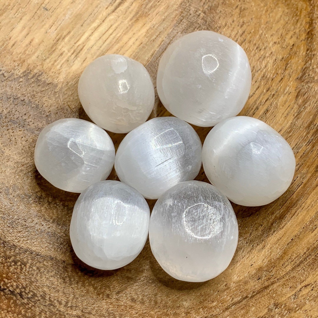 Selenite Tumbled Crystals - Etsy