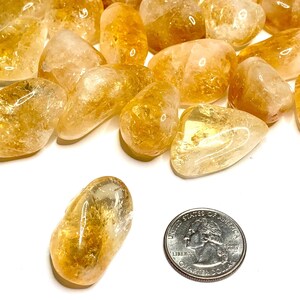 Citrine Tumbled Stone - High Grade - Extra Quality - Etsy