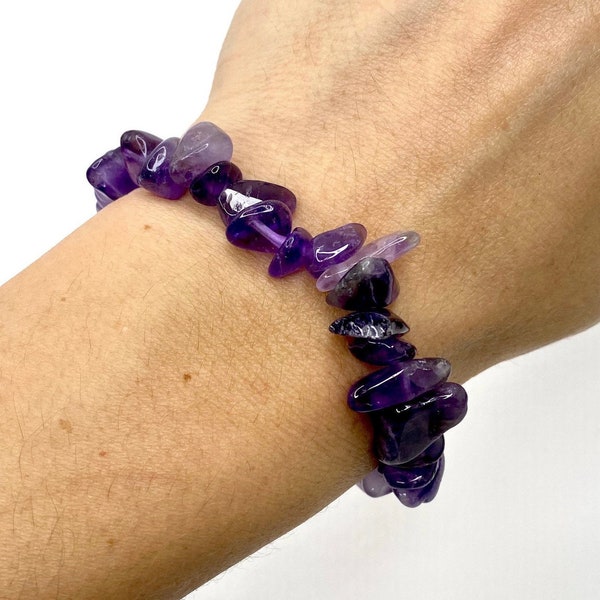Amethyst Bracelet - Etsy