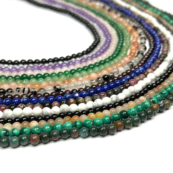 Gemstone 4mm Claw - Etsy