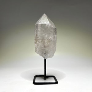 Clear Quartz Crystal Points on Stand - Etsy