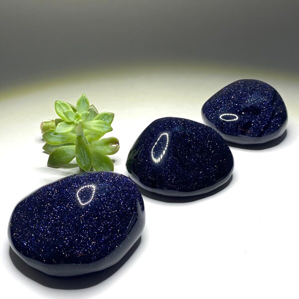 Blue Goldstone - Etsy