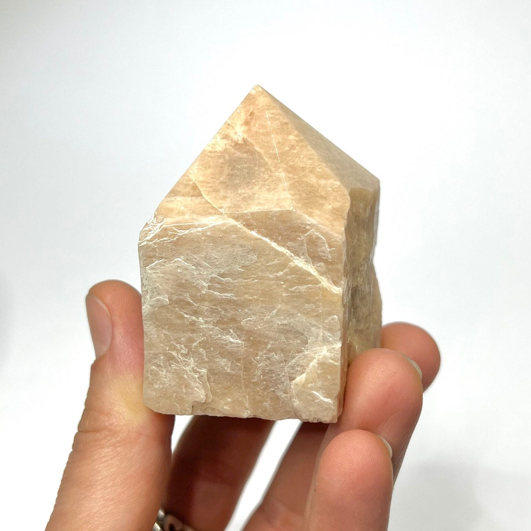 Peach Moonstone Mini Crystal Points - Etsy