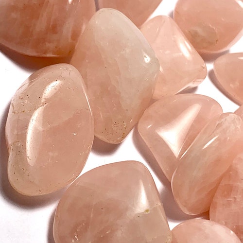 Rose Quartz Grade A Tumbled Stones 18-25mm Small Natural Rose - Etsy