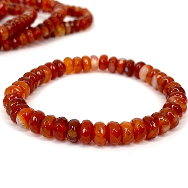 Carnelian Bracelet - Etsy